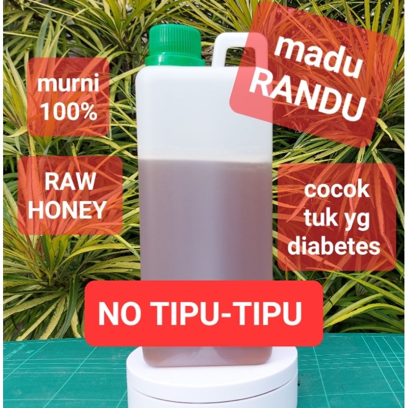 Jual Madu Asli Murni Randu 1kg | POLOS | FULL NEKTAR | Kualitas SNI ...