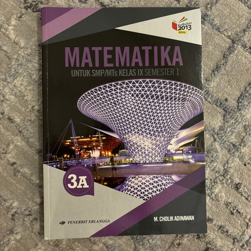 Jual Buku Matematika 3A kelas 9 | Shopee Indonesia