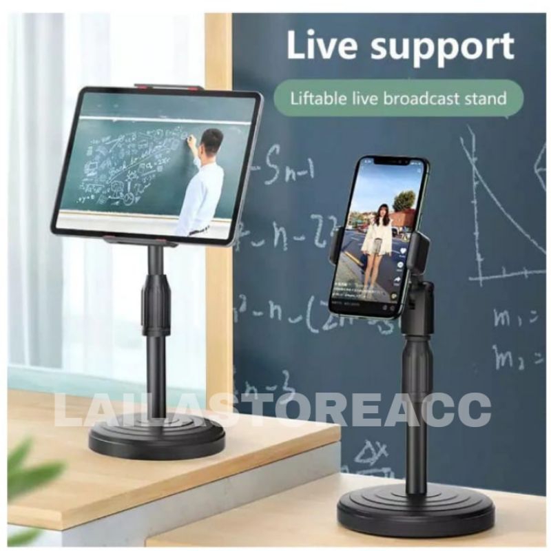 Jual Tripod Stand Holder Handphone Hape HP Standing Selfie Broadcasting ...