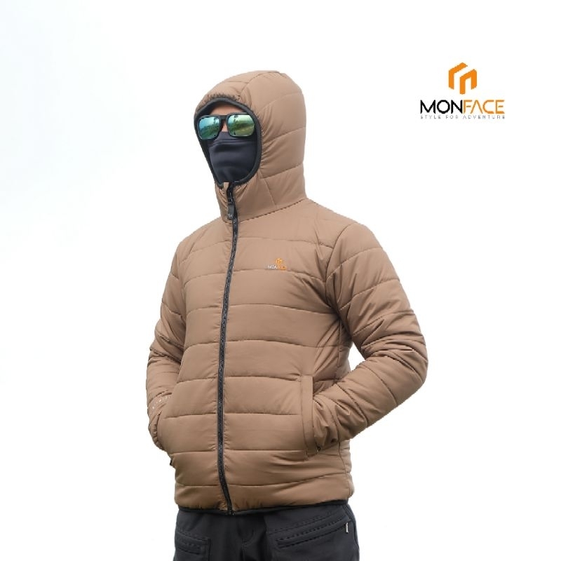 Jual JAKET GELEMBUNG WARNA MOCCA PREMIUM , JAKET PUFFER ORIGINAL ...