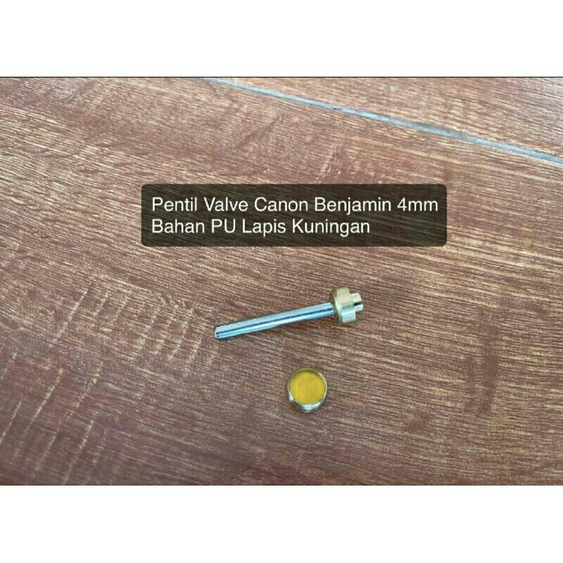 Jual pentil valve 4 mm - as valve canon benjamin berbahan polyoretan PU ...