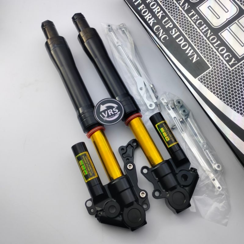 Jual shock depan PCX 160 dan VARIO 160 upside-down DBS 708 new edition ...