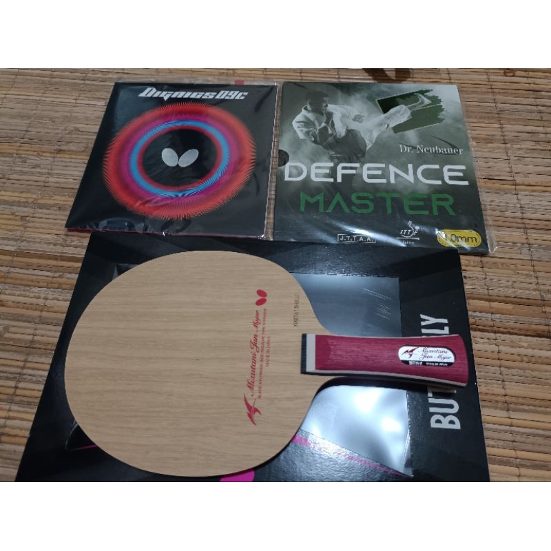 Jual PAKET BATS TENIS MEJA BUTTERFLY JUN MAJOR PLUS DIGNICS ORIGINAL ...