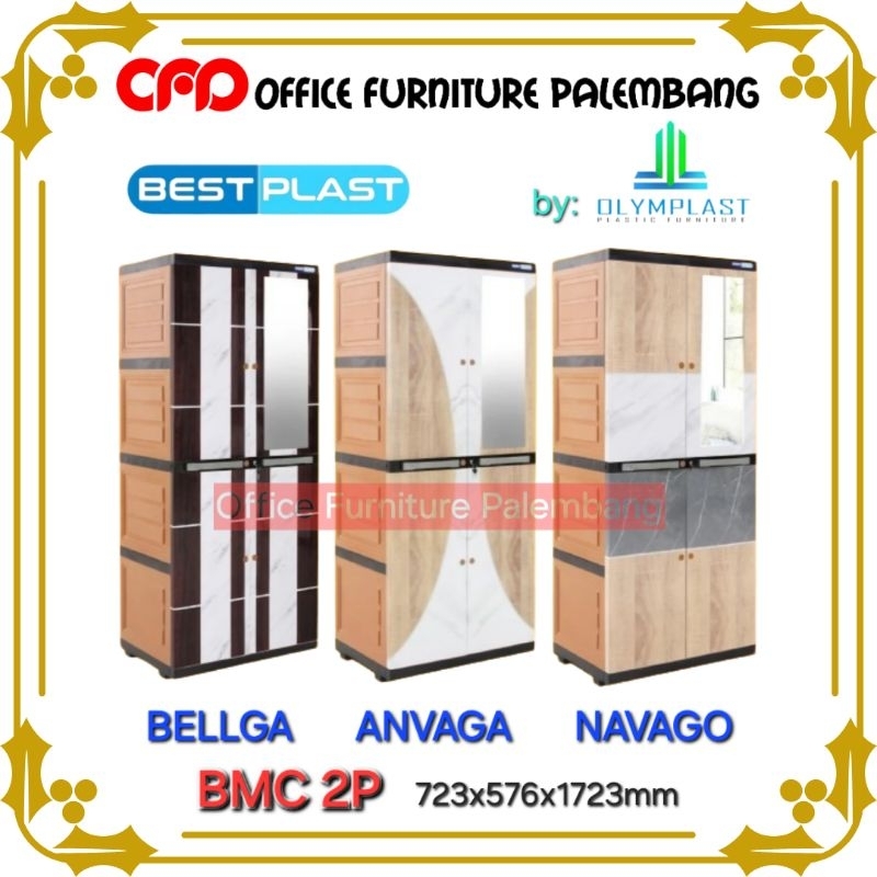 Jual lemari pakaian plastik bestplast by olymplast BMC NAVAGO BELLGA ...