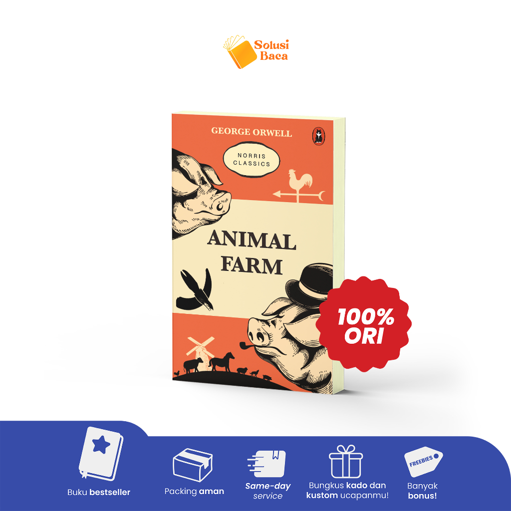 Jual Buku Animal Farm - George Orwell (English Version) | Norris ...