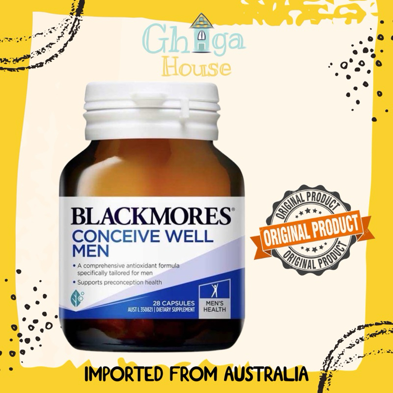 Jual Blackmores Conceive Well Men Isi 28 Capsule | Shopee Indonesia