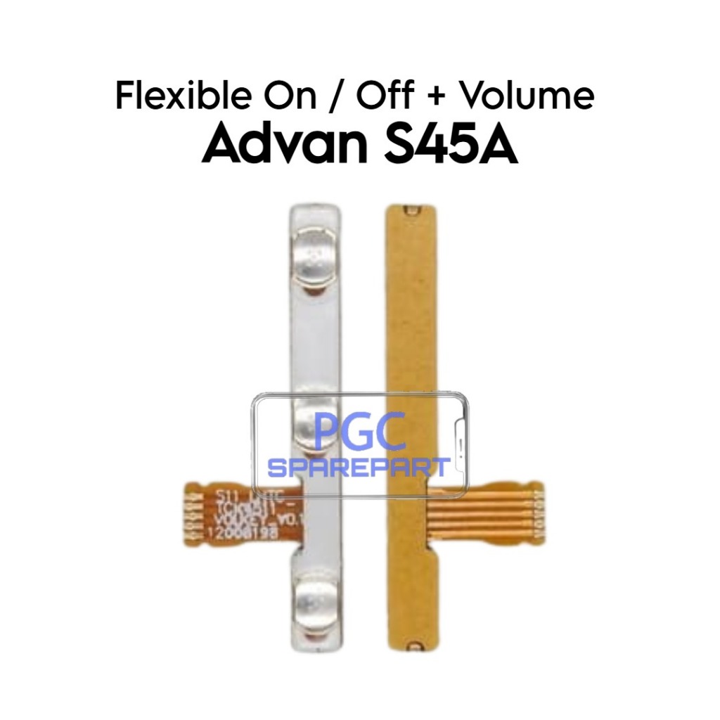 Jual Flexible Connector Power On Off + Volume Advan S45A / AdvanS45A - Flexible Flexibel ...