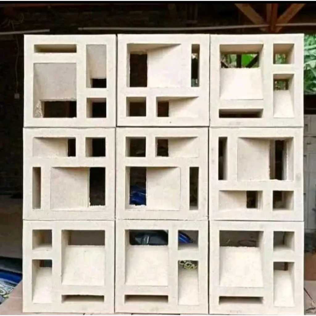 Jual ROSTER BETON MINIMALIS MOTIF BEST SELLER 20X20 LOSTER PAGAR BETON ...