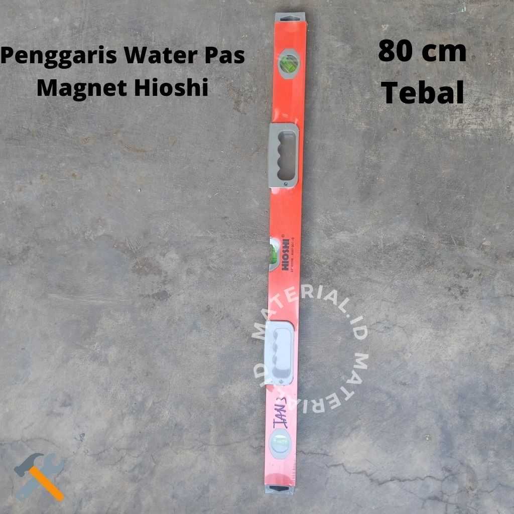 Jual WATERPASS PVC Plastik 32" = 80 CM Magnet TIMBANGAN WATERPASS Water ...