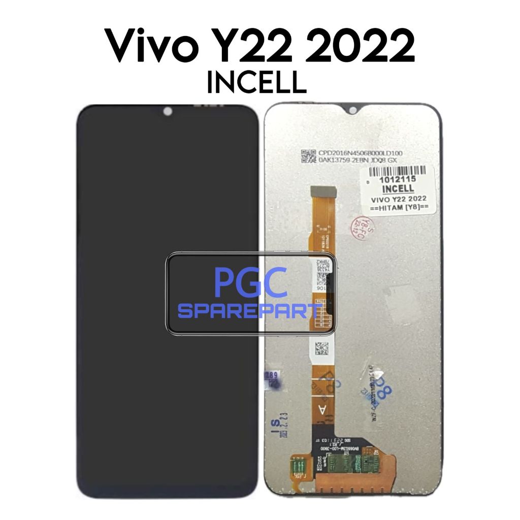 Jual LCD Touchscreen Fullset Vivo Y22 2022 / Y22s / Y17s / Y28 / V2207 ...