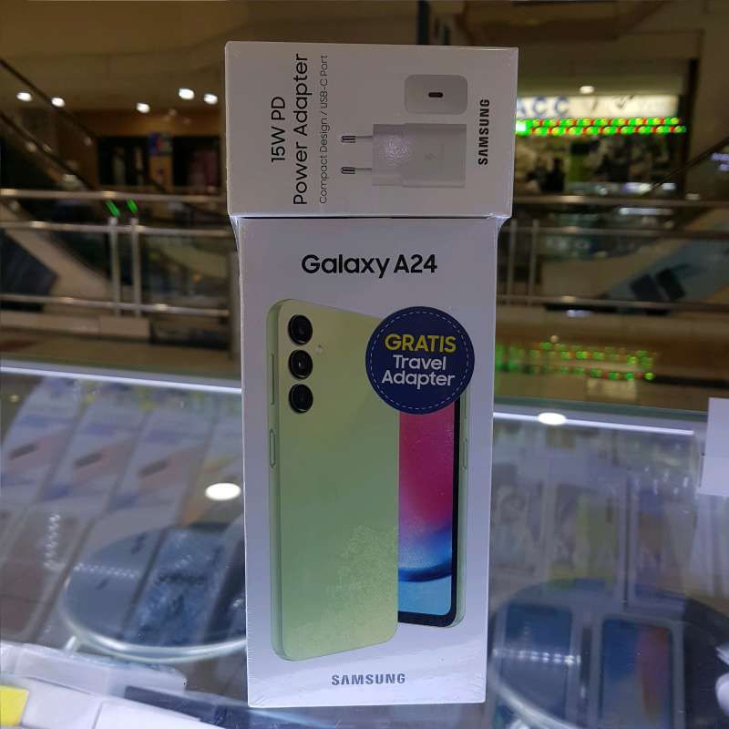 Jual smartphone/handphone samsung Galaxy A24 (A24) ram 8/128 [ 8gb 128g ] NFC - garansi resmi ...