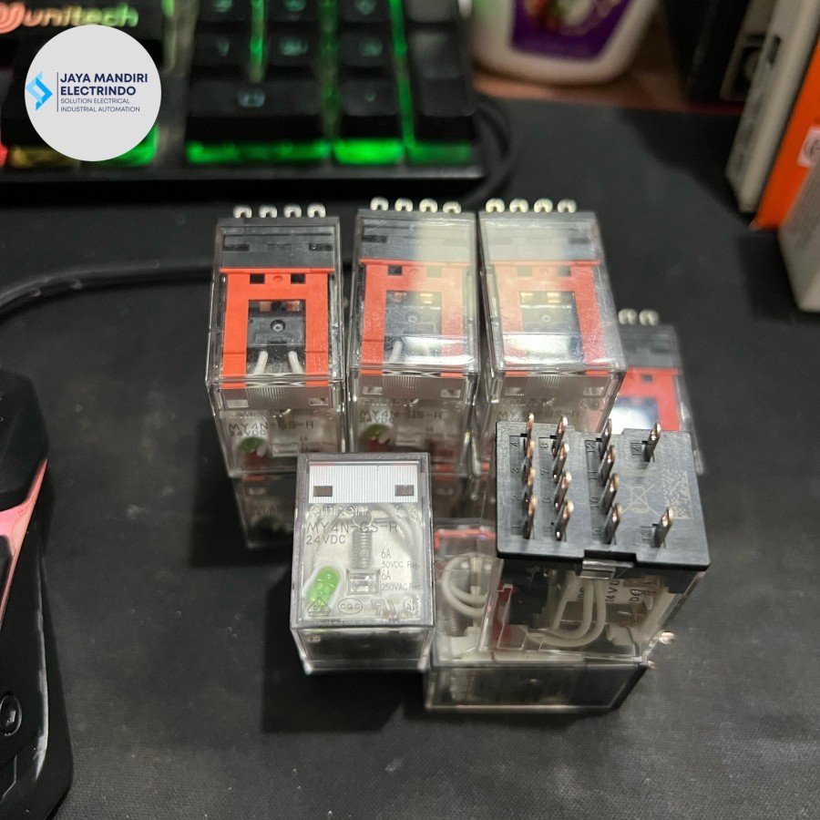 Jual RELAY OMRON MY4N-GS-R 6A 24VDC ORIGINAL | Shopee Indonesia