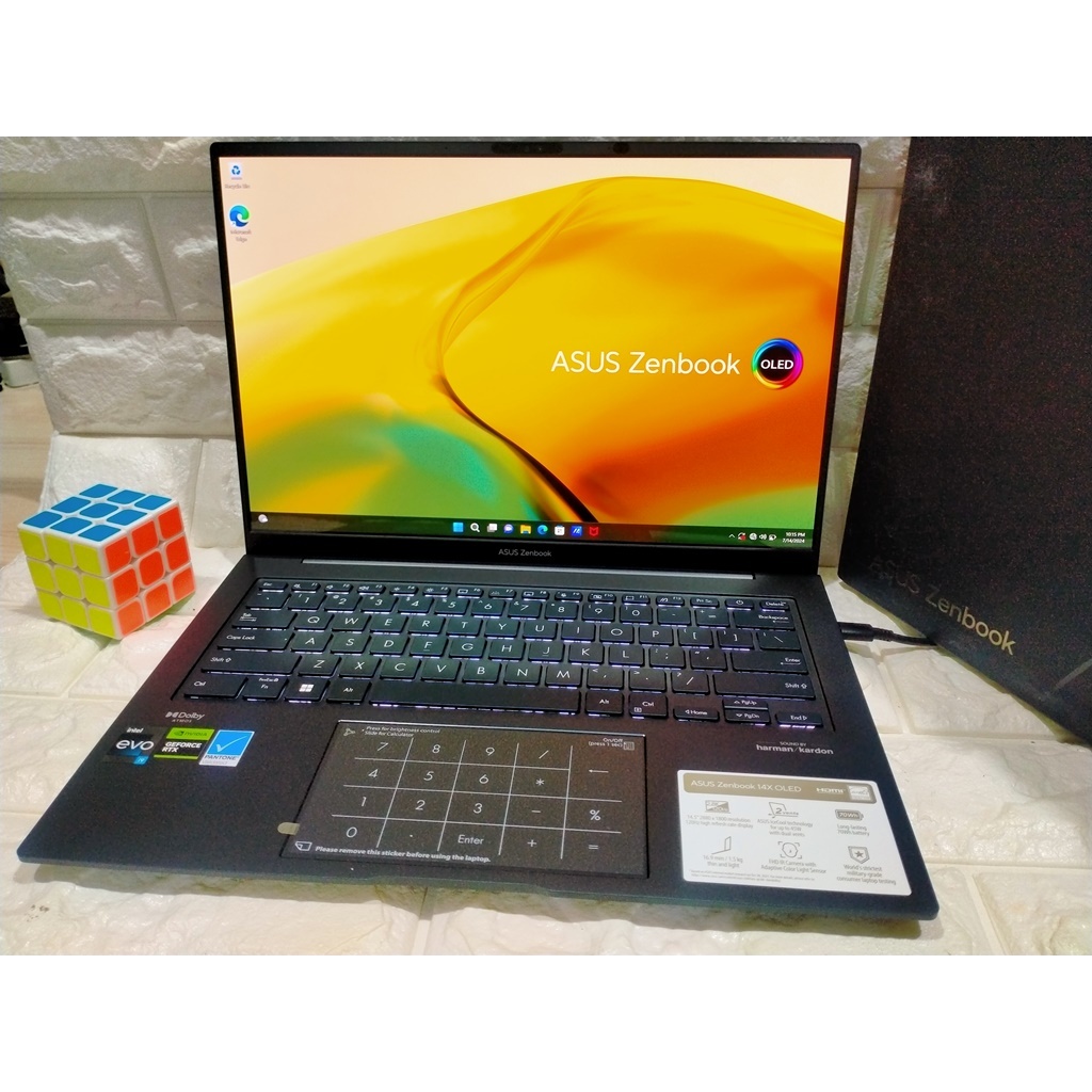 Jual ASUS Zenbook 14X OLED UX3404VC-M9096W | 14.5-inch, 2.8K (2880 x ...