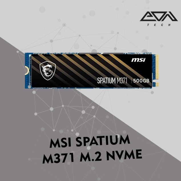 Jual MSI SPATIUM M371 500GB/1TB M.2 NVME SSD Internal -2350MB/s ...