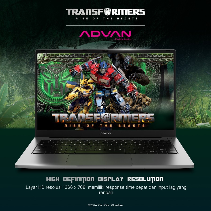 Jual Advan TBOOK X TRANSFORMER Laptop 14 inch Intel N100 4GB / 128GB ...