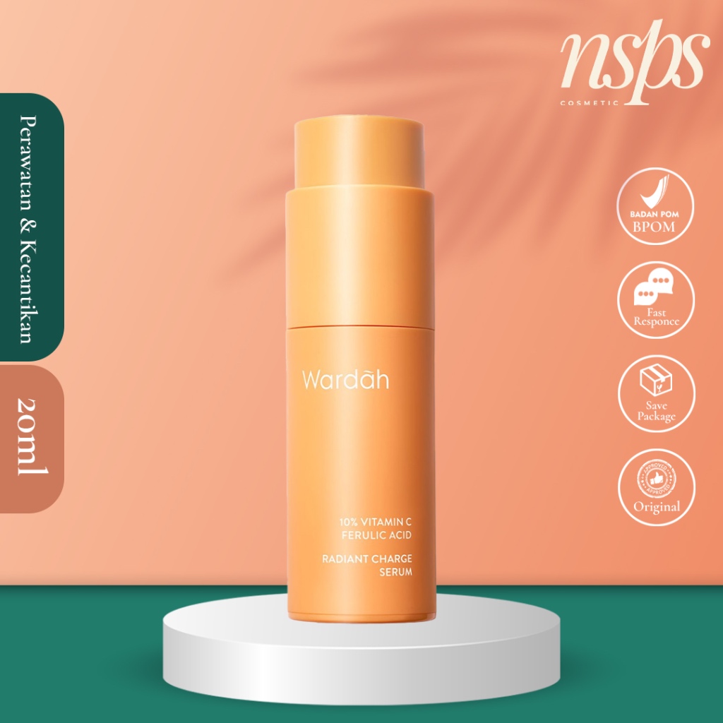 Jual NSPS Cosmetic - Wardah 10% Vitamin C Ferulic Acid Radiant Charge ...