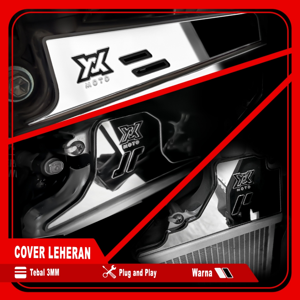 Jual Cover Leher Radiator Yamaha Aerox Lexi Nmax Old/New Vario 125 150 ...