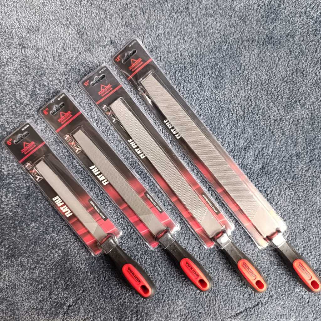 Jual KIKIR PLAT BESI KASAR TERBAIK UKURAN (12" 10" 8" 6") YUKIDO ...