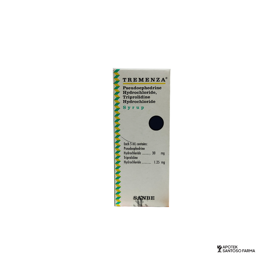 Jual Tremenza Sirup 60 mL - Sirup Obat Flu Alergi ISPA | Shopee Indonesia