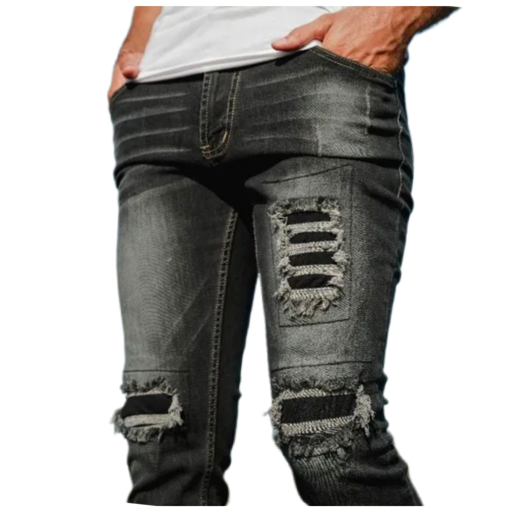 Jual CBS1 JEANS DENIM ORIGIN/NEW MODE CBS1 DISTRO KEKINIAN JEANS RIPPED ...