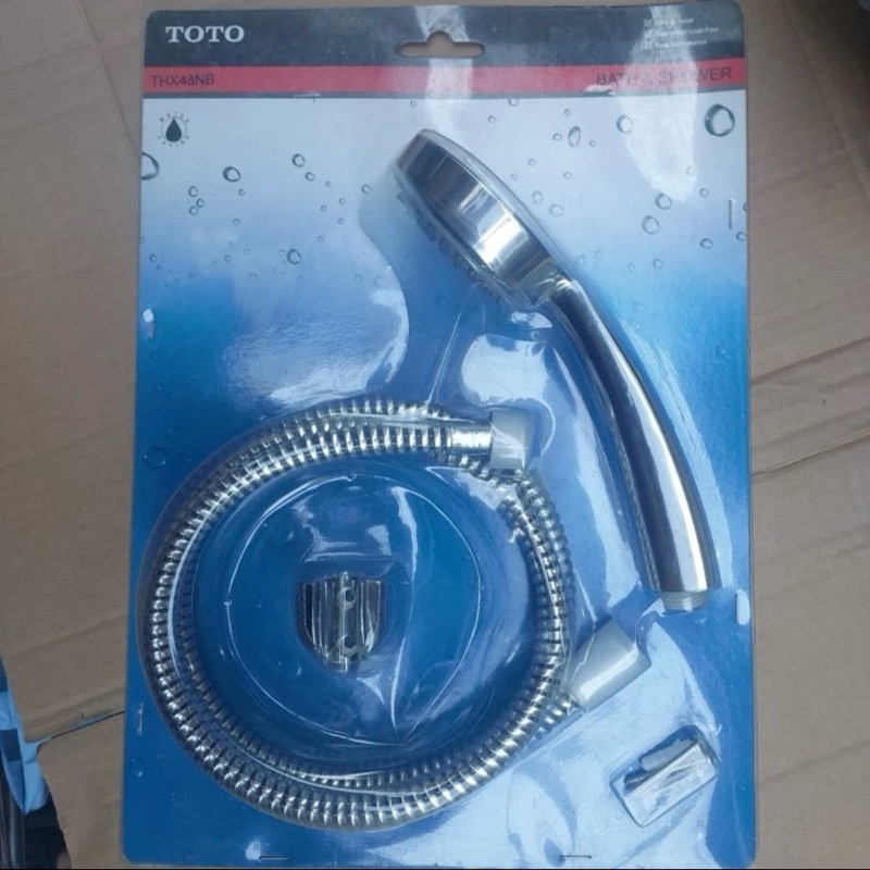 Jual TOTO THX48NB | HAND SHOWER SET TOTO THX48B CHROME 100% ORIGINAL ...