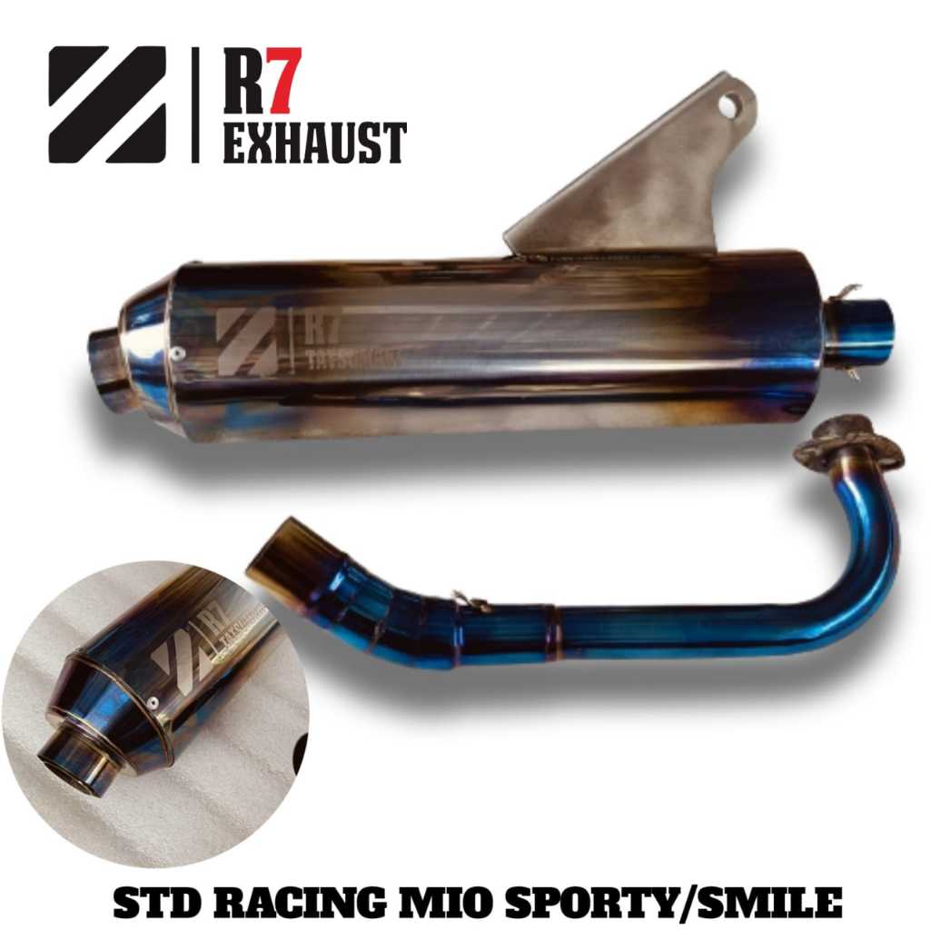 Jual Promo Knalpot Standar Racing Biru Mio Sporty Mio Smile Mio Karbu ...