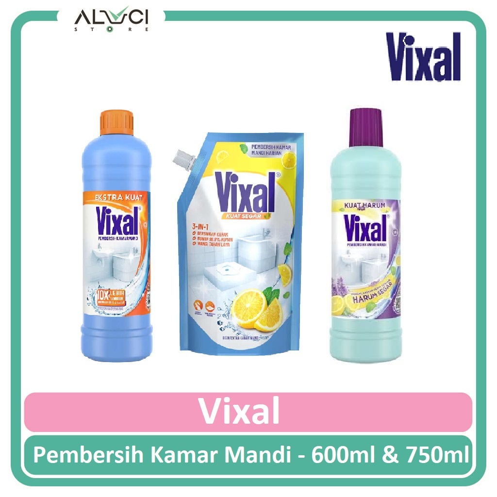Jual Vixal Pembersih Kamar Mandi 600ml l 750ml | Shopee Indonesia