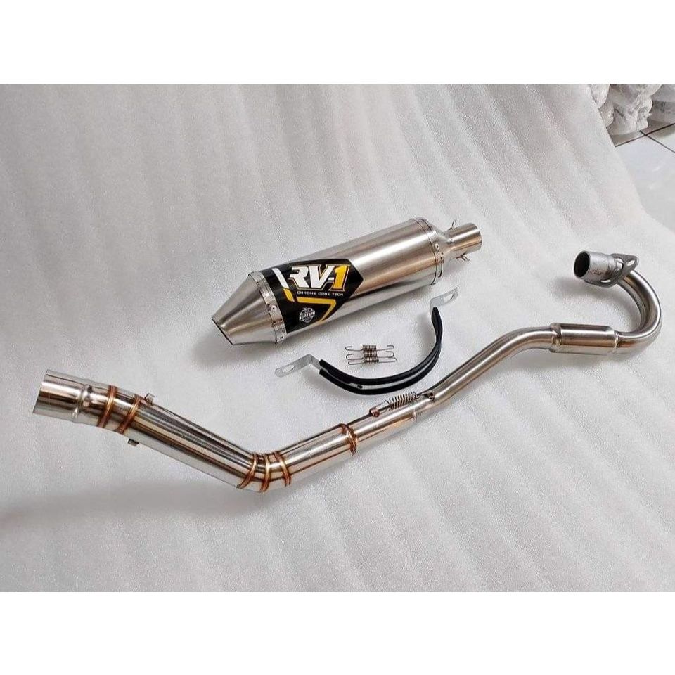 Jual KNALPOT NORIFUMI RV1 FUL SYSTEM STANLIS - KNALPOT MOTOR KLX150 ...