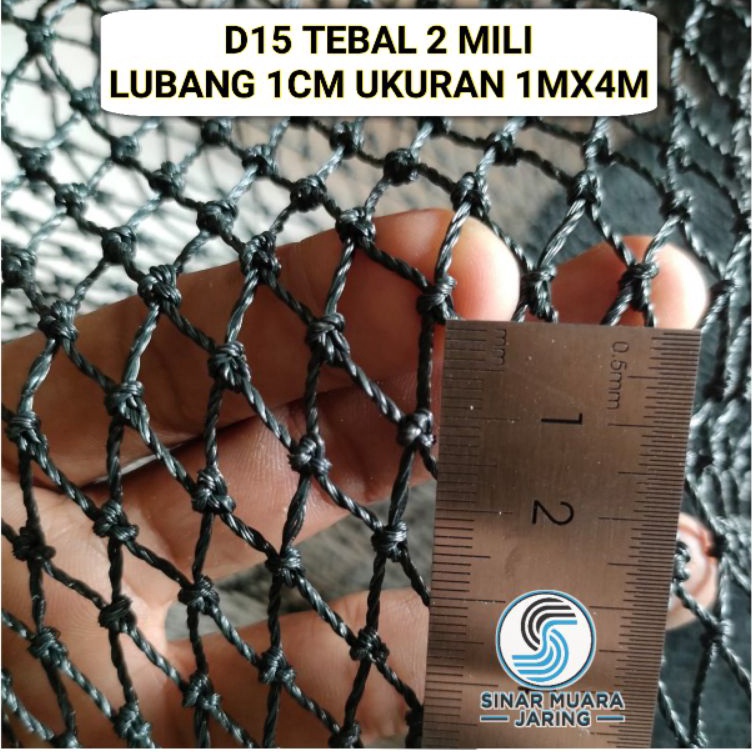 Jual Produk Baru Jaring PE Tebal lubang 1cm 1mx4mJaring Ayam ...