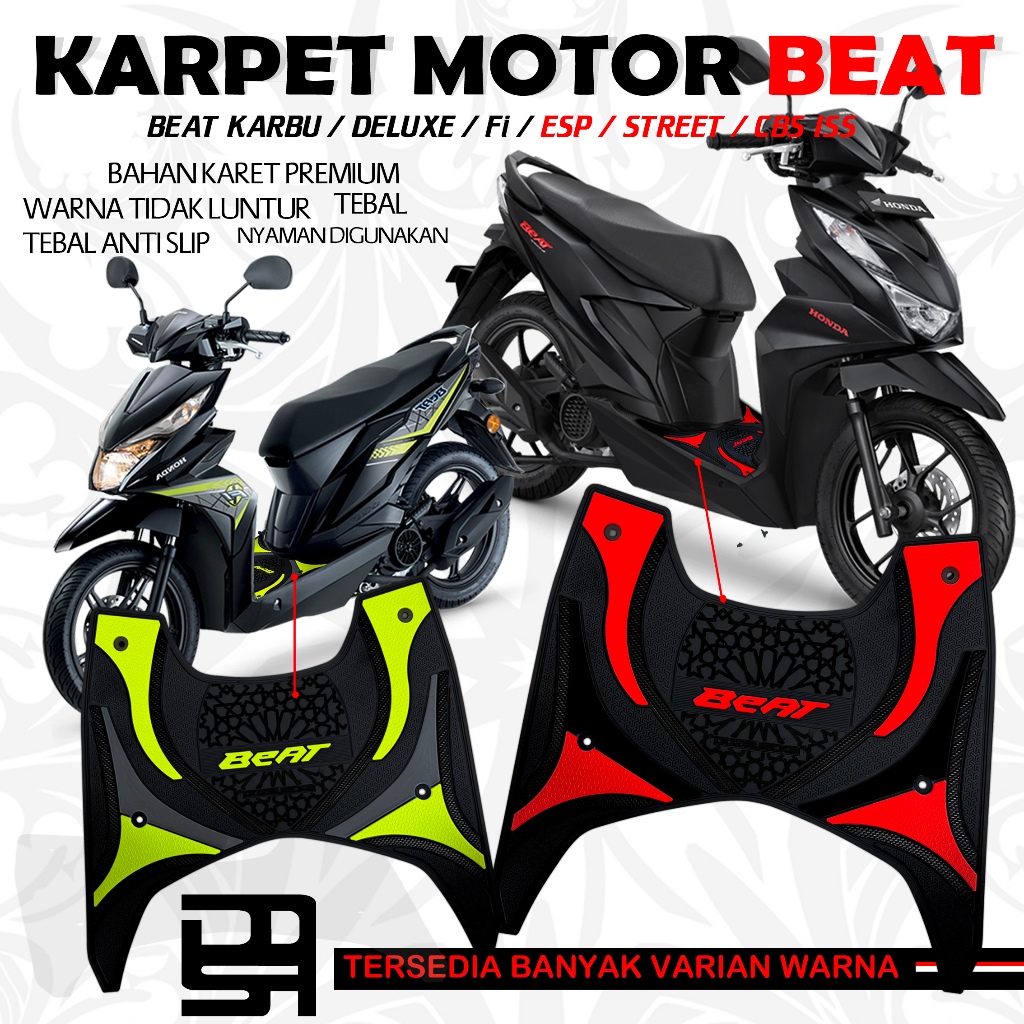 Jual Karpet Motor Beat Untuk Tahun Pembuatan 2013 s/d 2025 Pijakan Alas ...