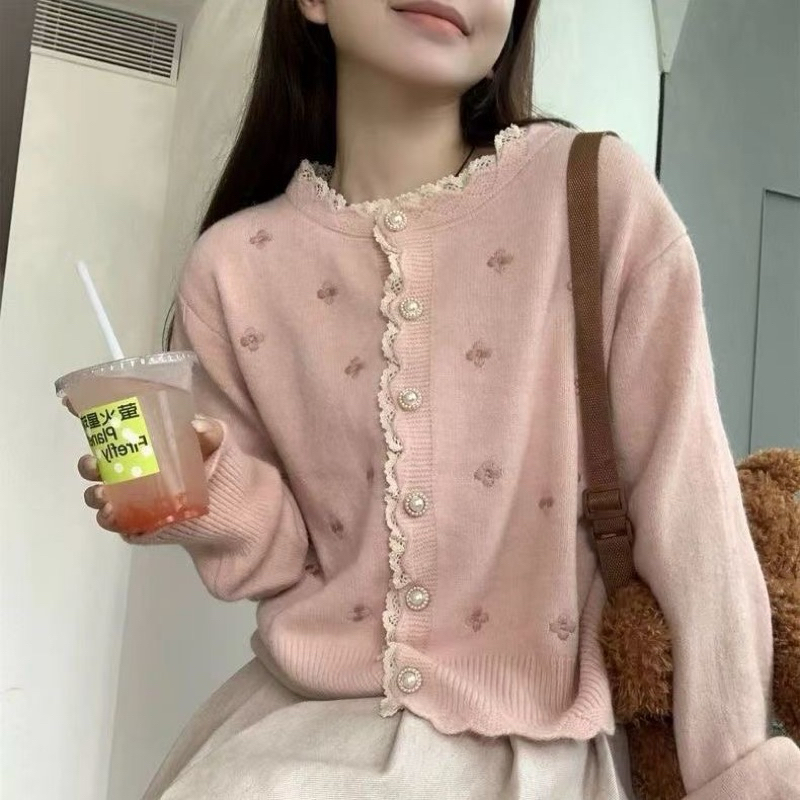Jual [ der.hannah ] ROSALINE CARDIGAN Korea Knit Rajut | Shopee Indonesia