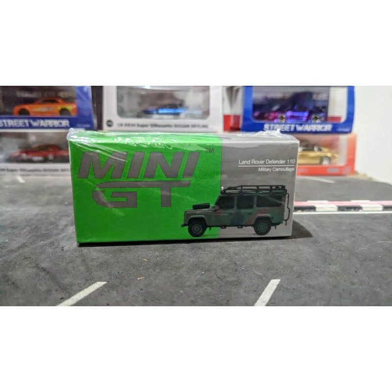 Jual Diecast Mini gt Land rover defender 110 military Camouflage no 237 ...