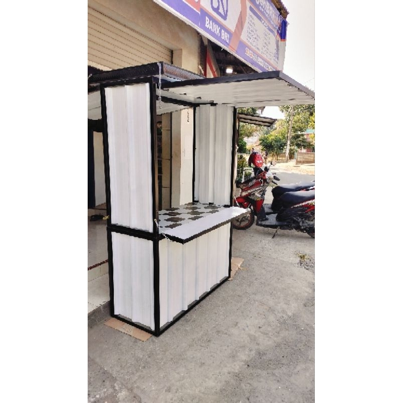 Jual Booth Kontainer Mini (ukuran 120x50x190) | Shopee Indonesia