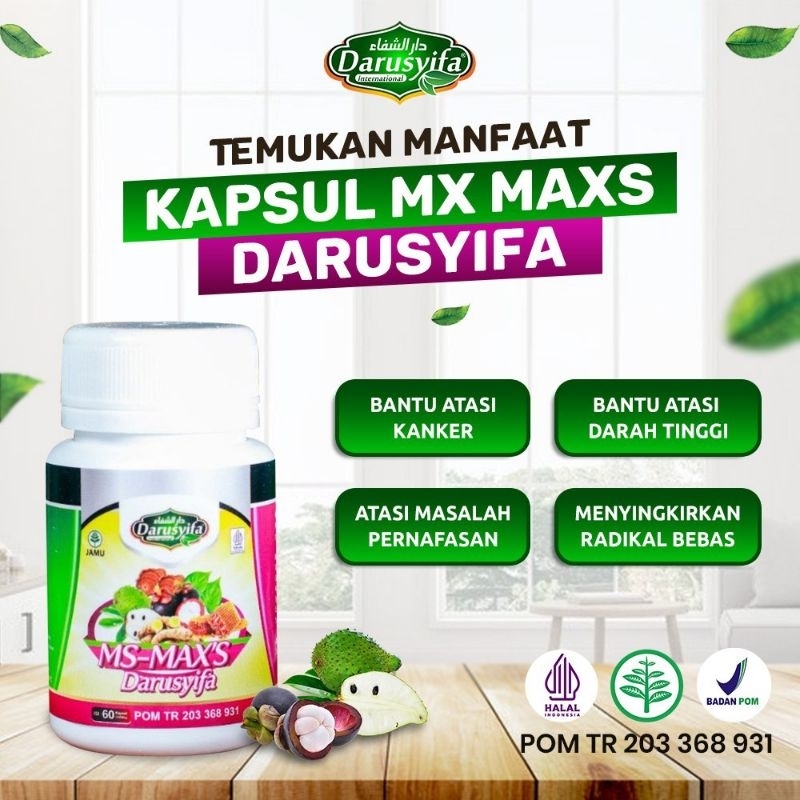 Jual KAPSUL MS-PRO Dan Kapsul Ms Masx Darusyifa (Ekstrak Kulit Manggis ...