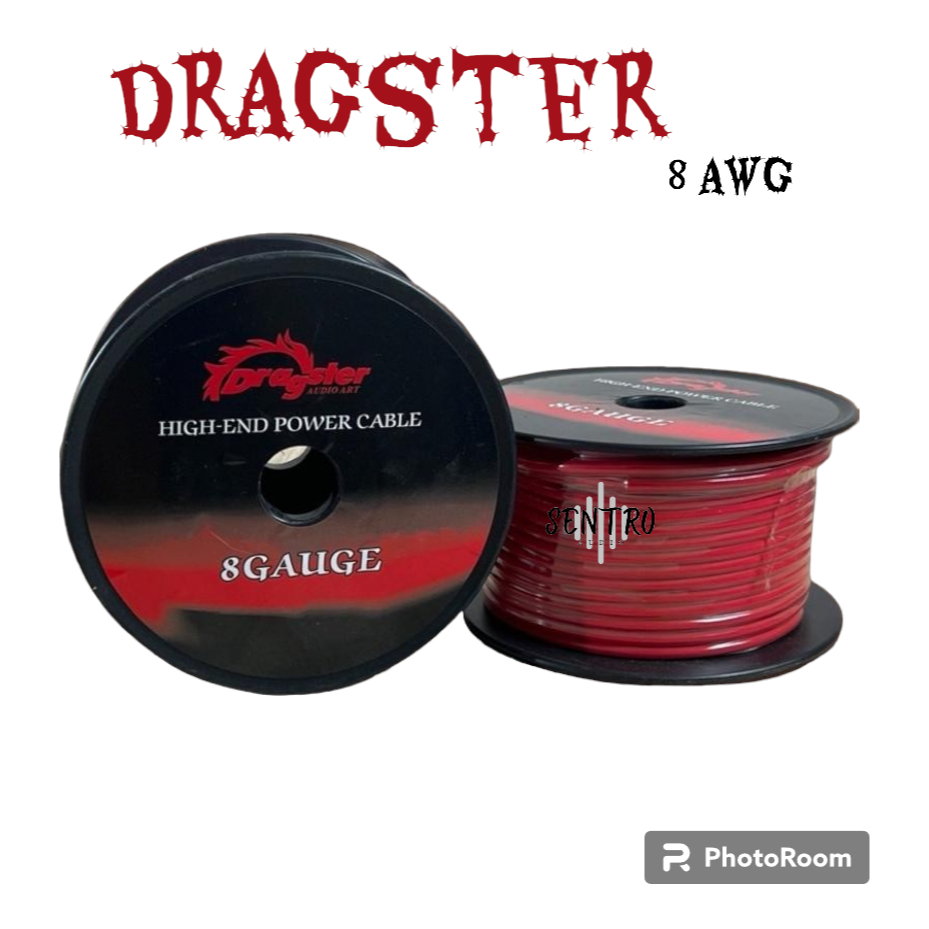 Jual Kabel 8 awg dragster kabel power 8 awg dragster harga per meter ...