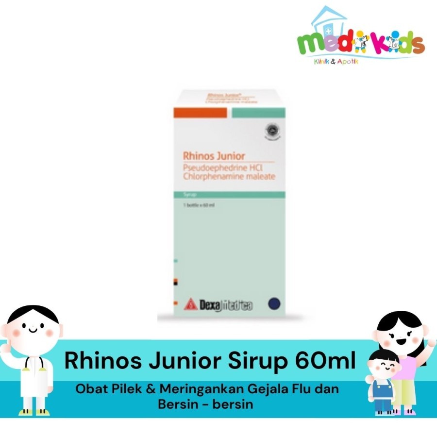 Jual Rhinos Junior Sirup 60ml | Shopee Indonesia