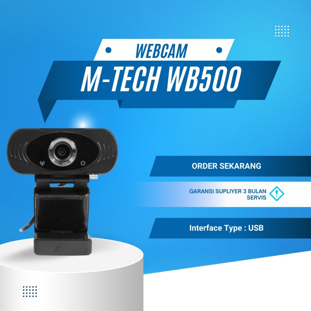 Jual CAMERA WEBCAM M-TECH WB500 | Shopee Indonesia