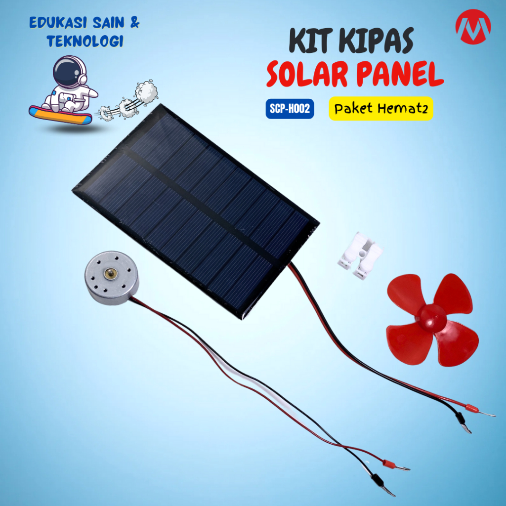 Jual KSH-002 SOLAR CELL KIT solar panel solar surya edukasi sain ...