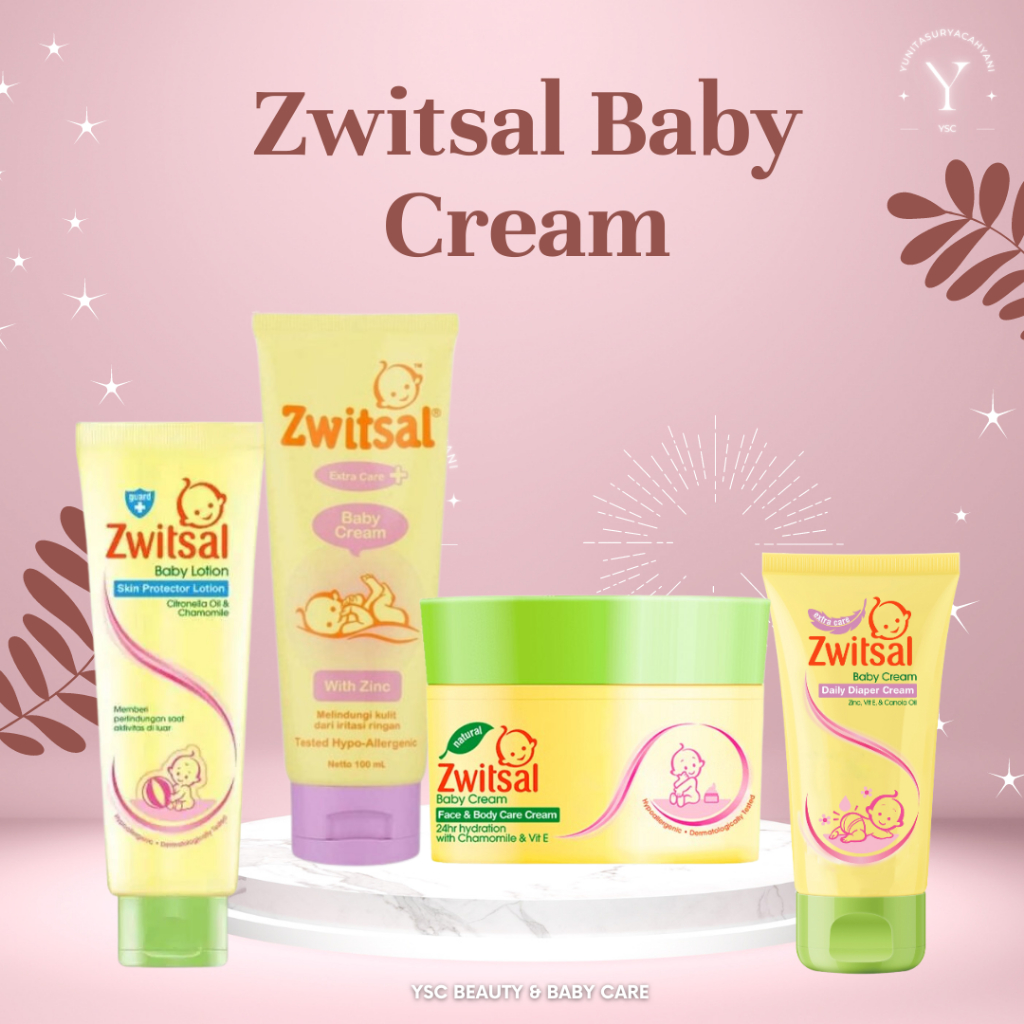 Jual ZWITSAL Baby Face & and Body Care Facial Cream Krim Muka Badan ...