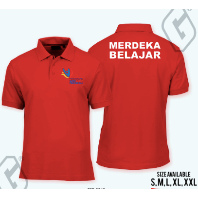 Jual polo shirt merdeka belajar / baju kerah pendidikan guru penggerak ...