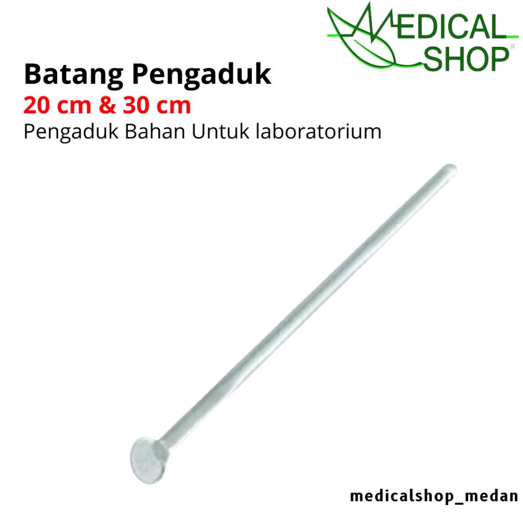 Jual Batang Pengaduk Laboratorium 20 & 30 cm | Shopee Indonesia