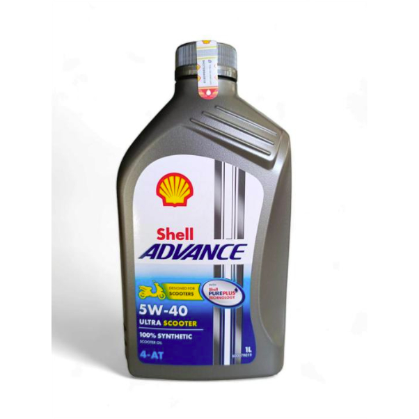Jual OLI MOTOR Shell Advance Ultra Scooter 5W-40 [1L] | Shopee Indonesia