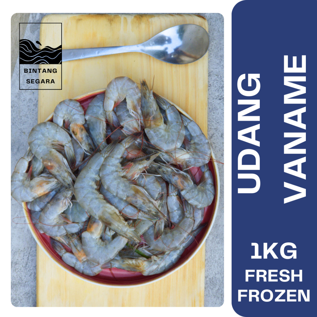 Jual Udang Vaname Frozen 1 KG | Ukuran 70 | Shopee Indonesia