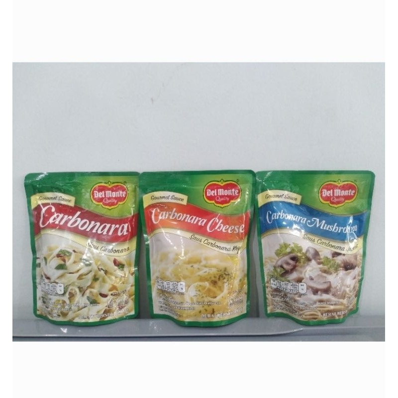 Jual Del Monte Saus Carbonara / Saos Pasta Spaghetti Keju Carbonara ...