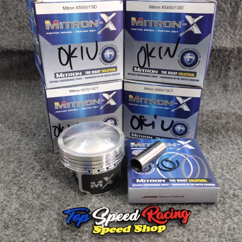 Jual PISTON MITRON - X SEHER UKURAN 57 / 56 / 55 / 54,5 PEN 13 MENTAH ...