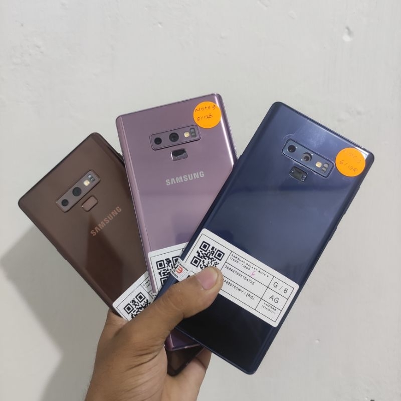 Jual HANDPHONE SAMSUNG GALAXY NOTE 9 8/512 SECOND ORIGINAL MURAH RESMI ...