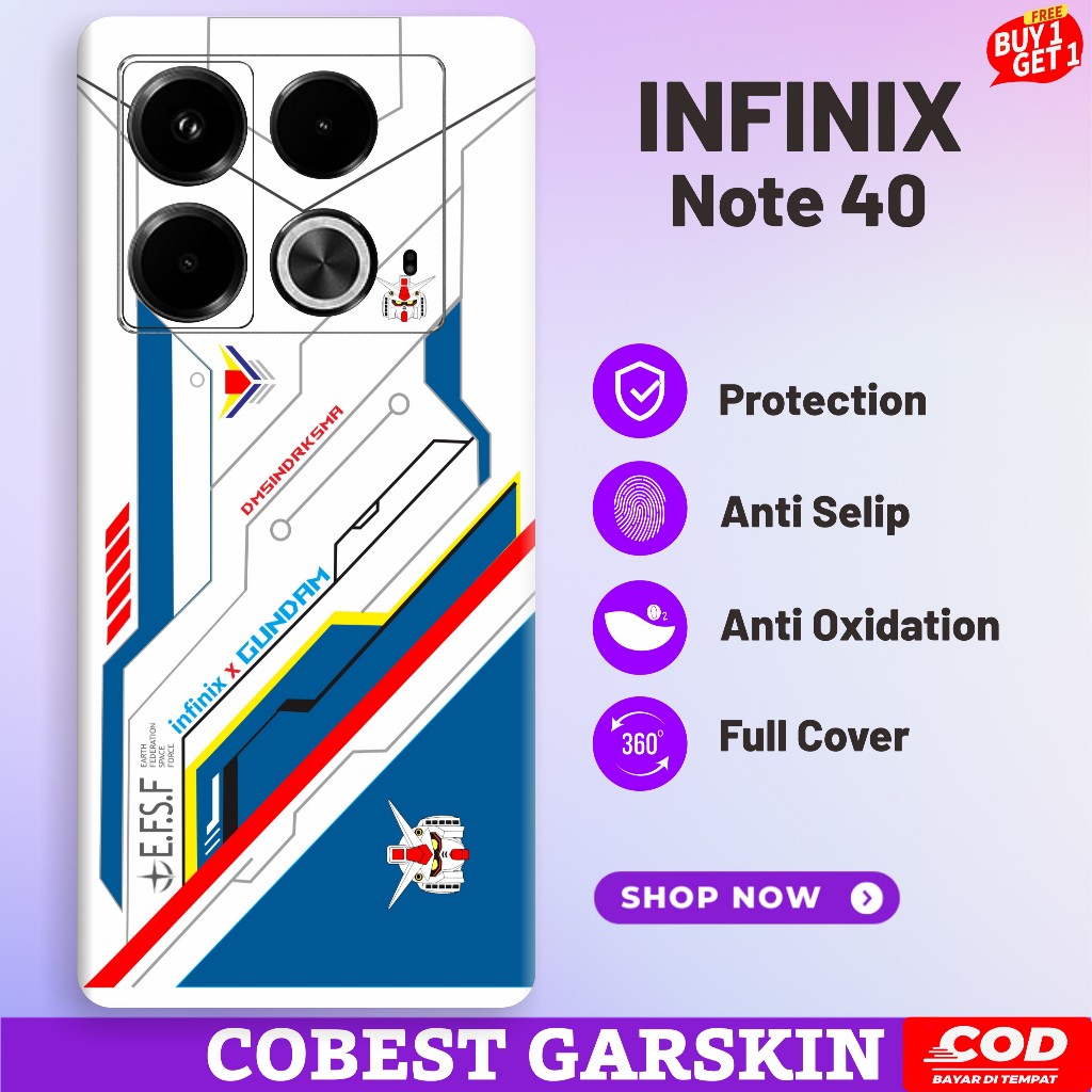 Jual Pesan Garskin Stiker HP Infinix Note 40 Bonus 1 Gambar Desain Yang ...
