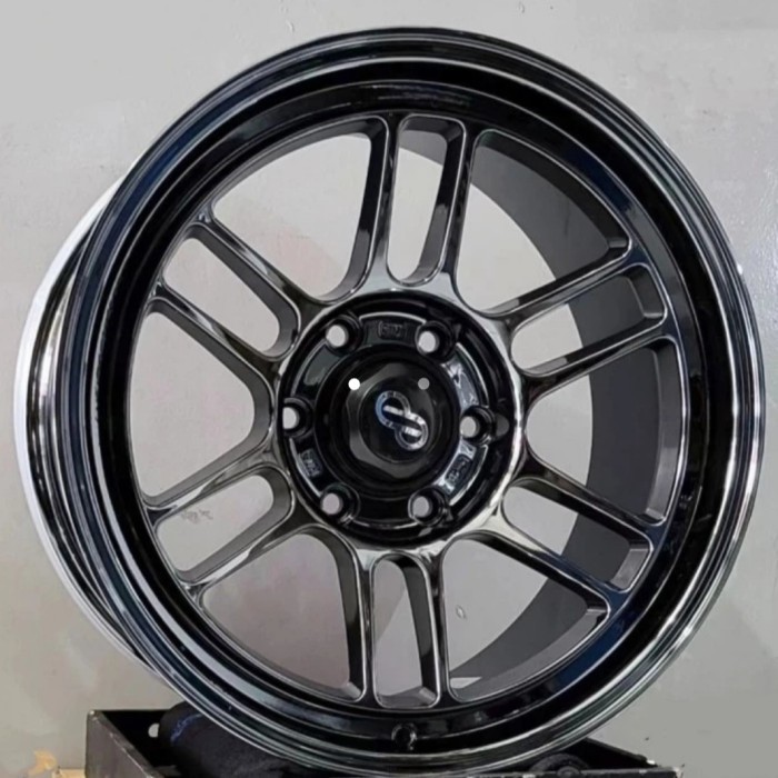 Jual velg ring 18 Fortuner Pajero velg racing ENKEI RPT BLACK CROME R18 | Shopee Indonesia