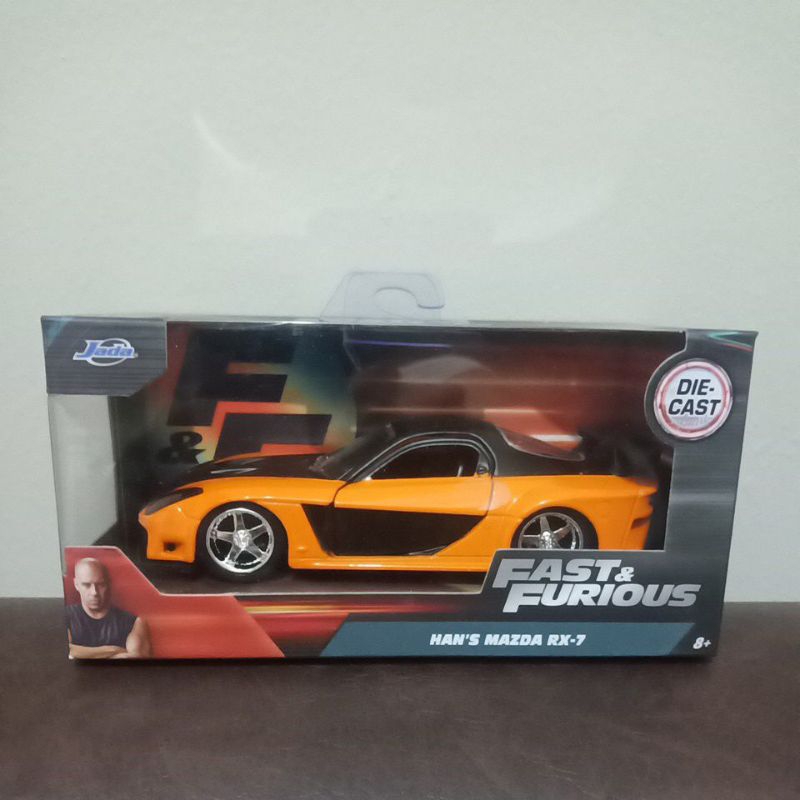 Jual han's mazda rx 7 jada diecast fast furious | Shopee Indonesia