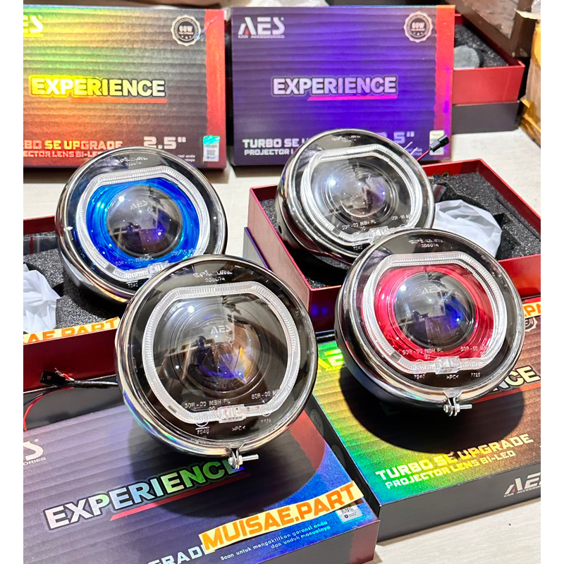 Jual LAMPU CB125 + BILLED AES TURBO EXPERIENSE. AES GEN 2,VINXY P45 ...